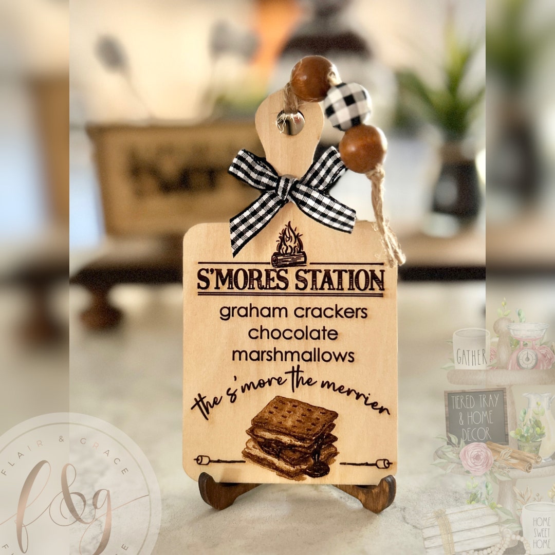 Smores Station Sign - Etsy