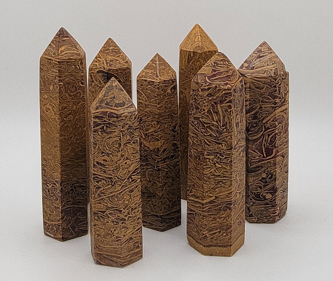 Mariam Stone, Calligraphy Stone Tower - You Pick - 3.15in to 3.85in ...