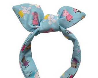 Blue Peppa Fabric - Etsy