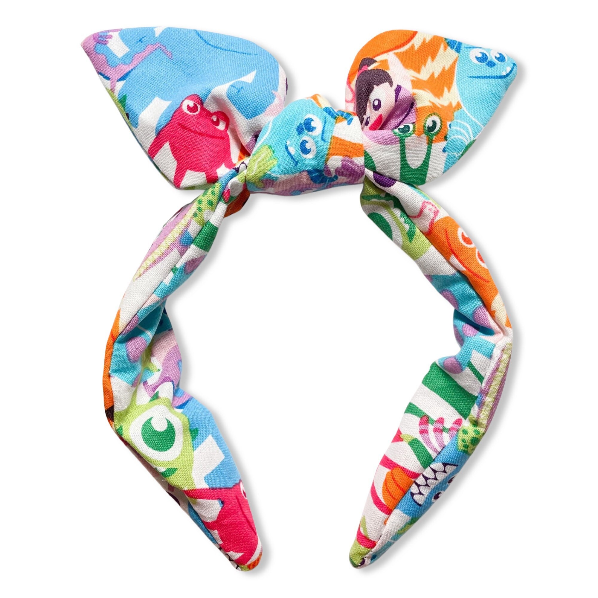 Monsters Inc Monsters & Friends Knotted Headband - Etsy