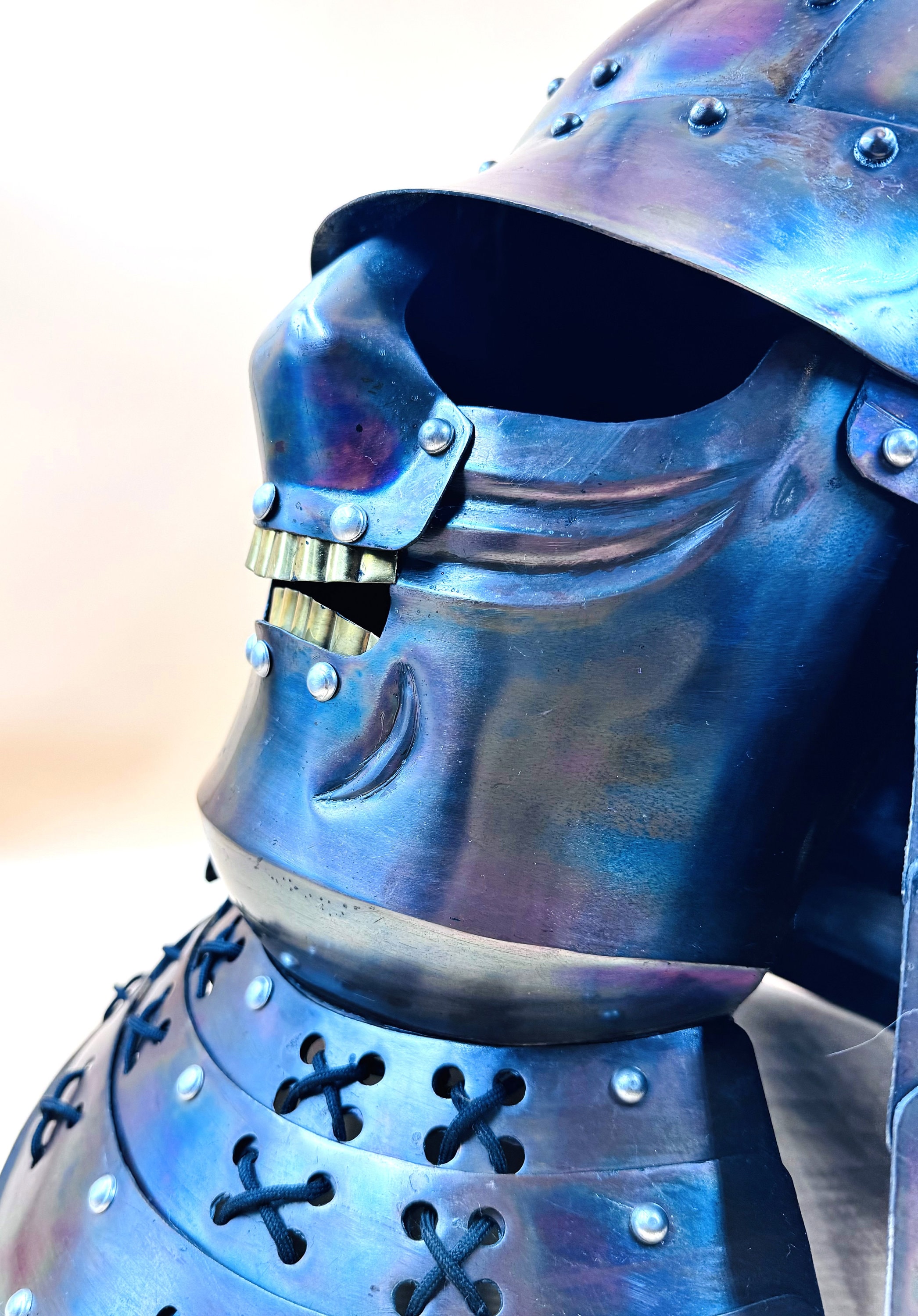 Japanese Medieval Samurai Helmet Viking Battle Helmet Night Helmet ...