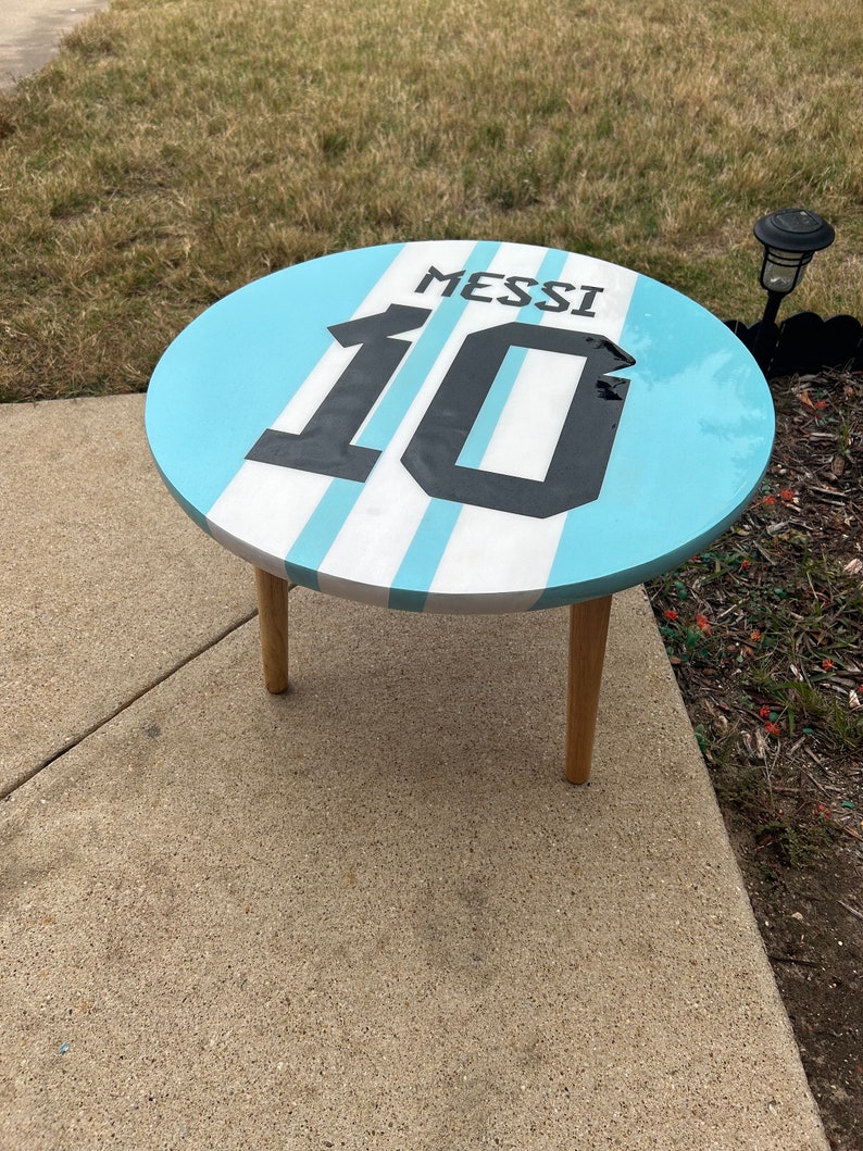 Lionel Messi Jersey Table - Etsy