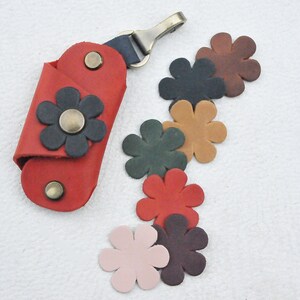 Leather Woman Key Holder, Leather Key Organizer, Leather Keychains - Etsy