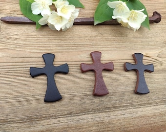 Leather Die Cut Cross - Etsy