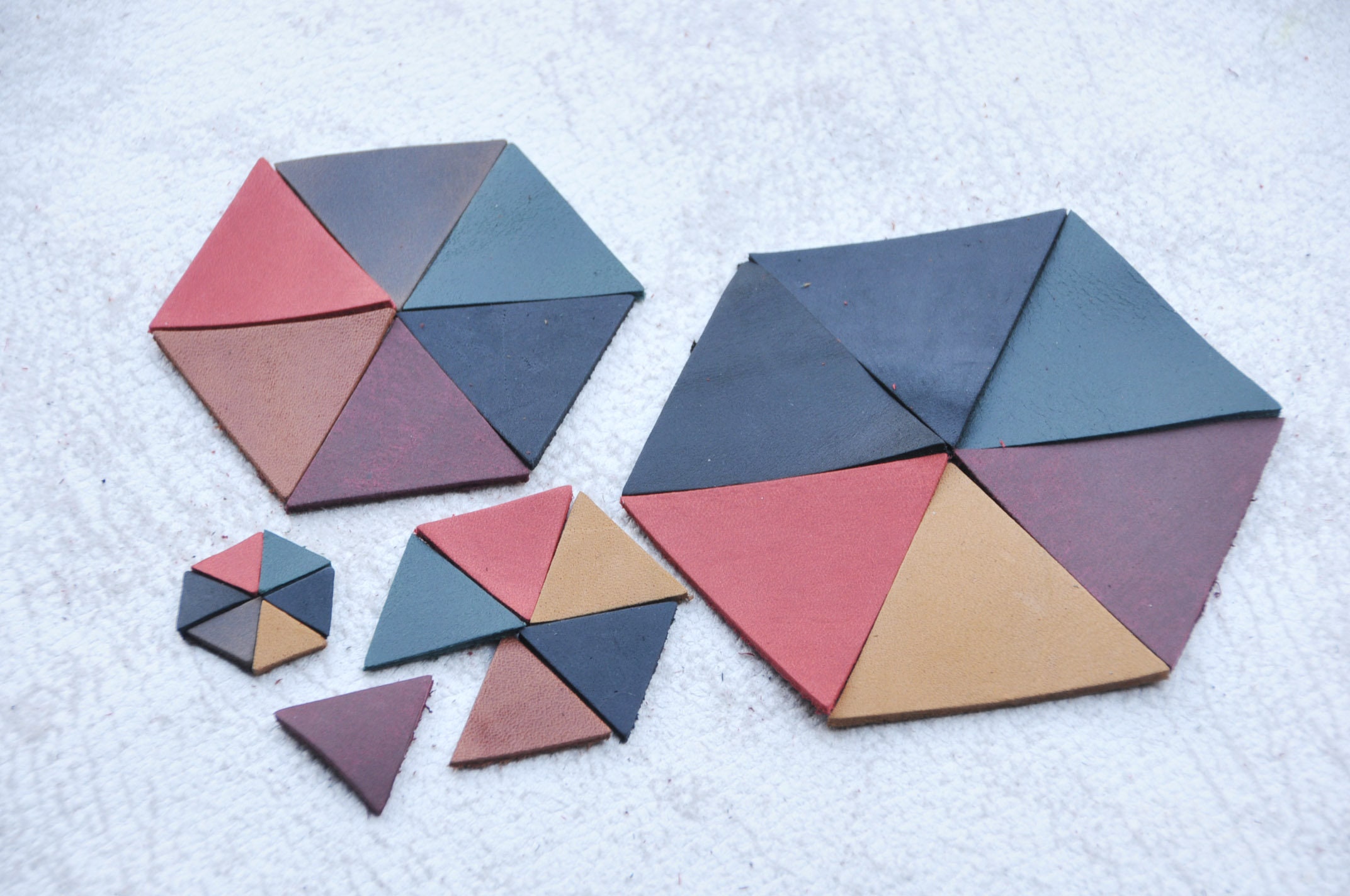 Leather Triangle Tags Leather Triangle Blank Triangle 10 - Etsy