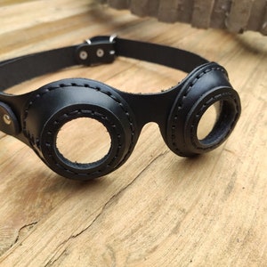 DIY Steampunk Leather Goggles Kit – Easy to Assemble Mask - Etsy