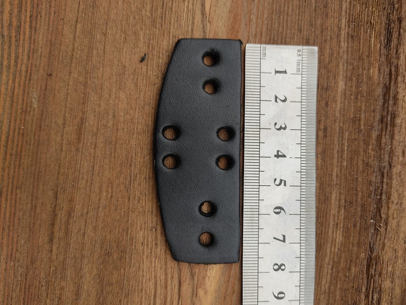 Leather Lamellar Armor Plates | 4mm Thick Cowhide Lames for LARP, SCA ...