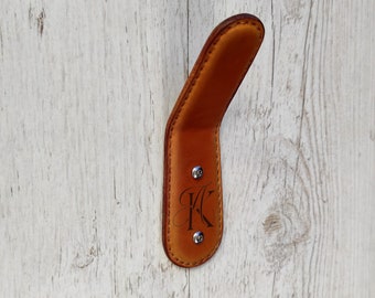 Leather Wall Hook - Etsy
