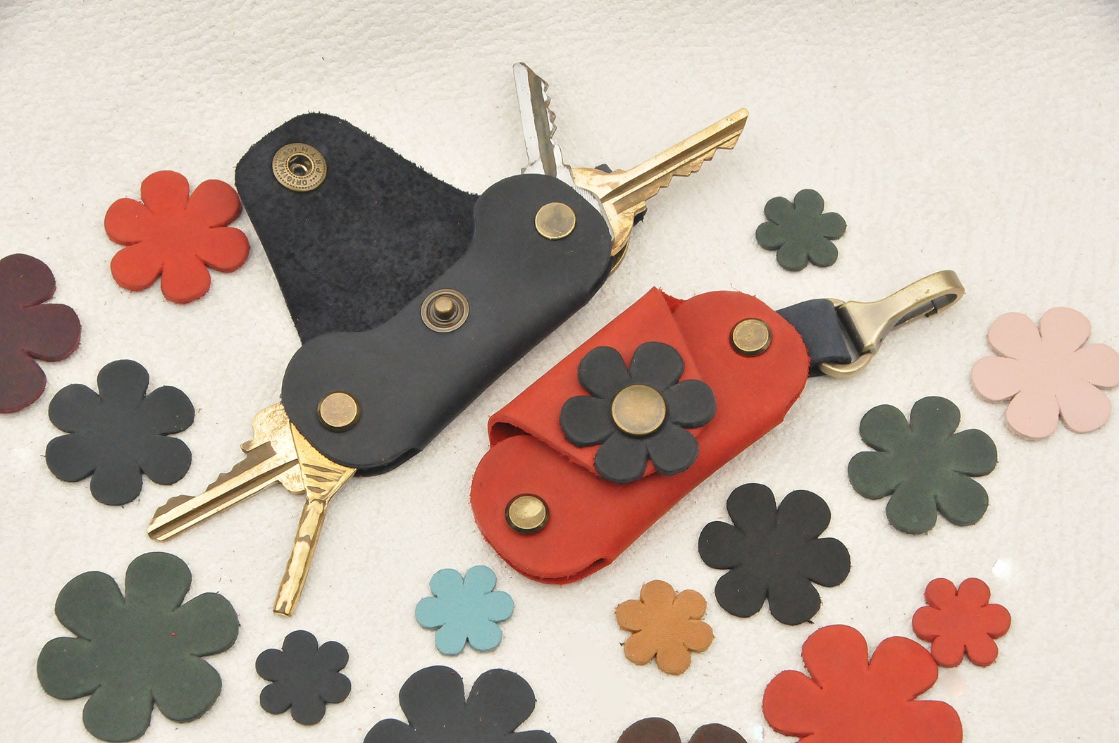 Leather Woman Key Holder Leather Key Organizer Leather | Etsy