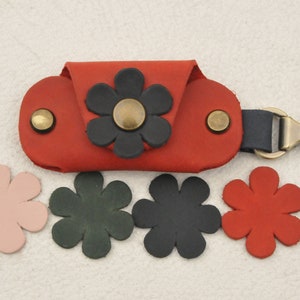 Leather Woman Key Holder, Leather Key Organizer, Leather Keychains - Etsy