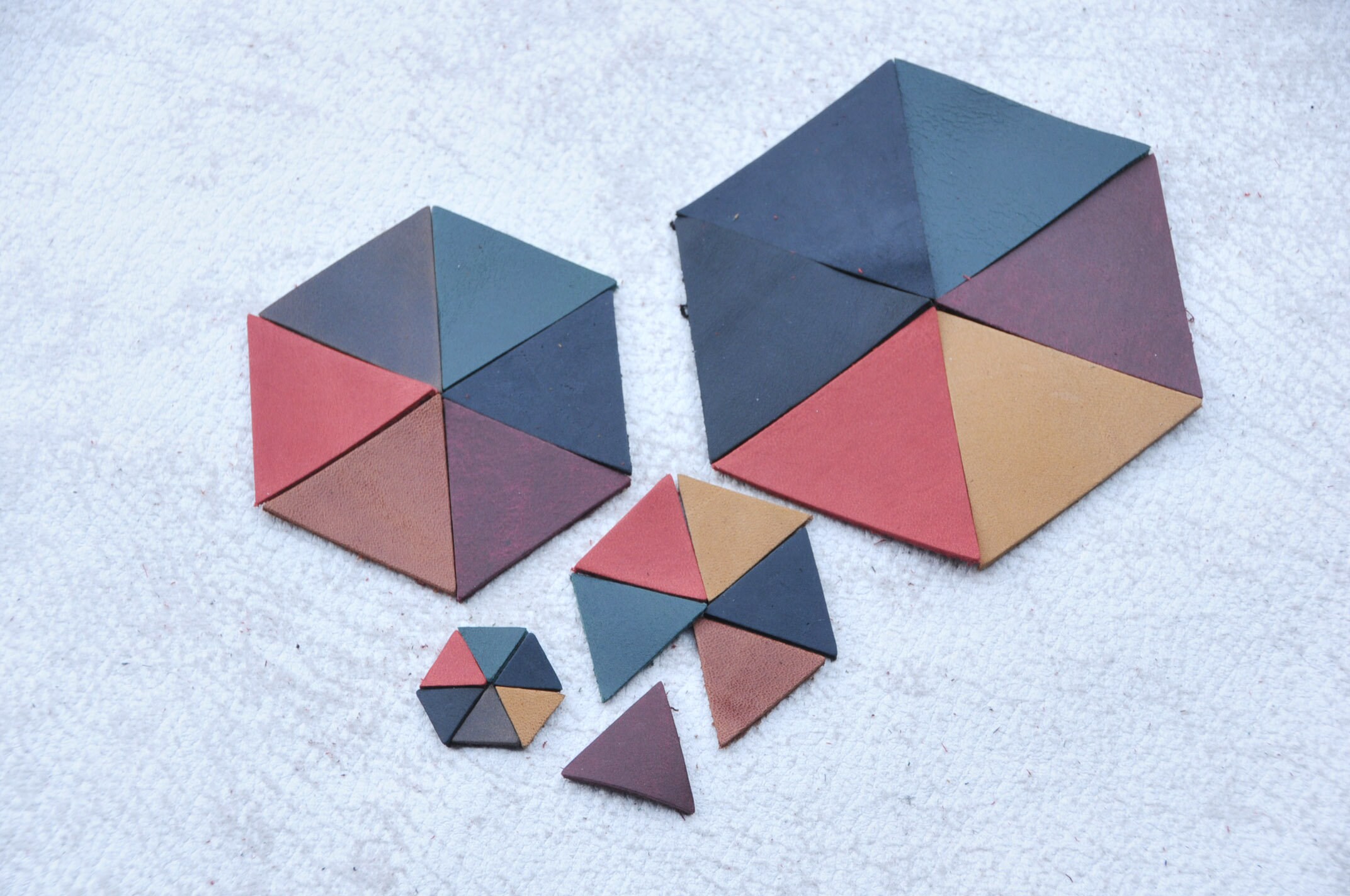 Leather Triangle Tags Leather Triangle Blank Triangle 10 - Etsy