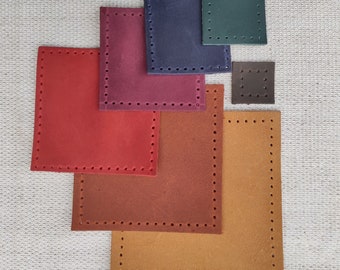 Leather Squares - Etsy