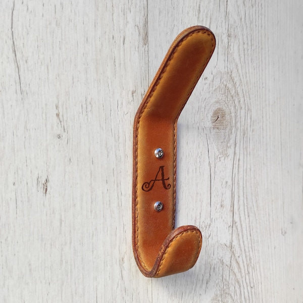 Leather Wall Hook - Etsy