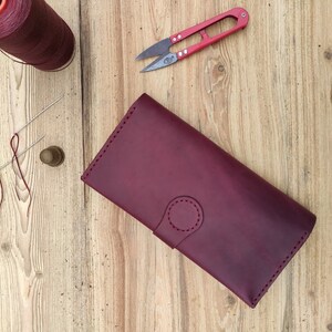 DIY Leather Wallet Easy Kit DIY DIY Leather Purse Kit to Make at Home ...