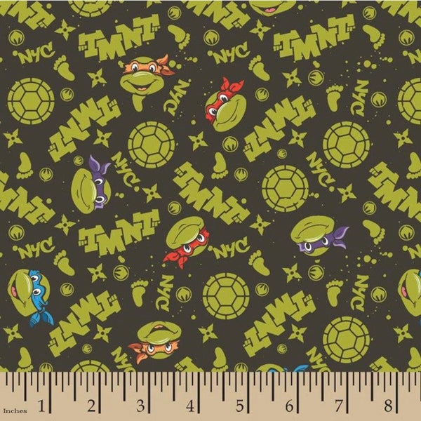 Ninja Turtle Fabric - Etsy