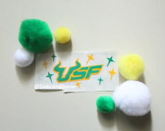 Usf Bulls Decal - Etsy