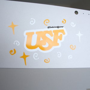 Old USF Logo Sticker/decal - Etsy
