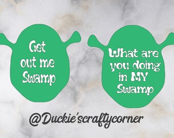Shrek Swamp Sticker - Etsy