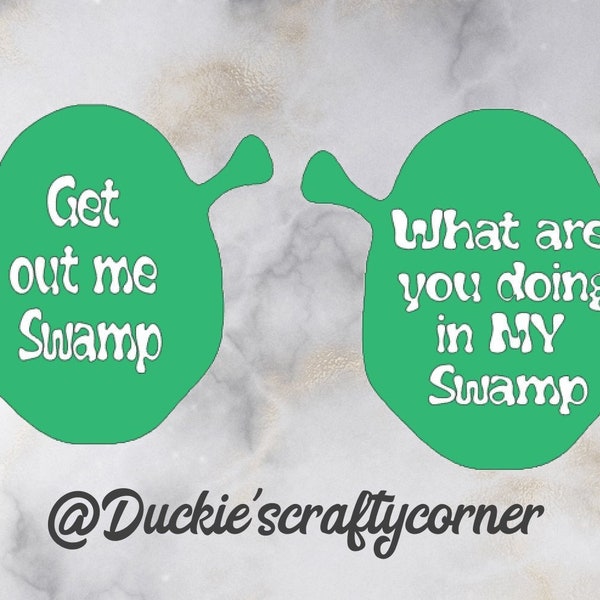 Shrek Swamp Sticker - Etsy