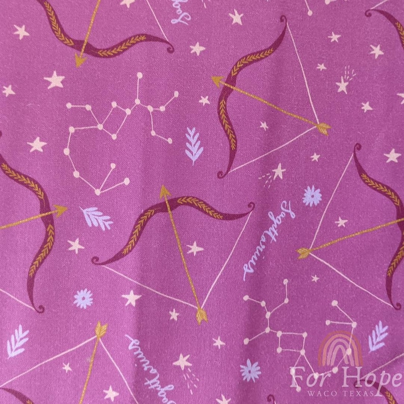 ZODIAC ASTROLOGY Fabric Juliet Meeks Paintbrush Studio 100 - Etsy