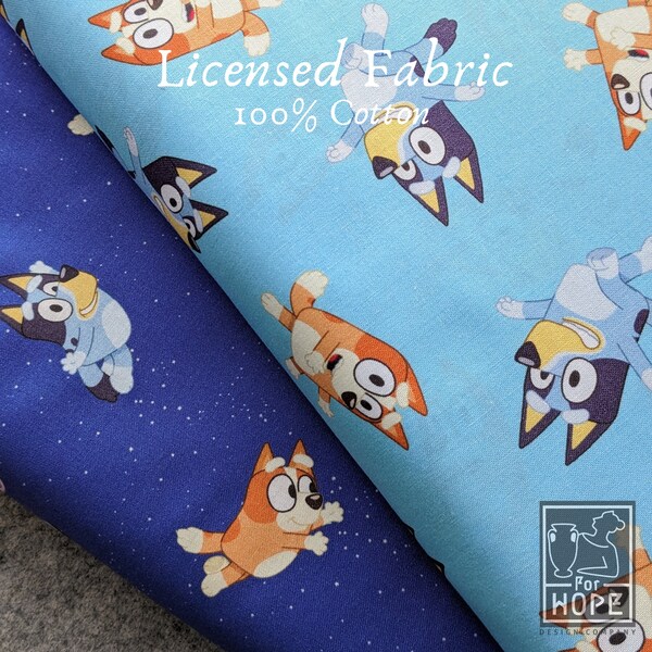 Bluey Quilting Cotton - Etsy