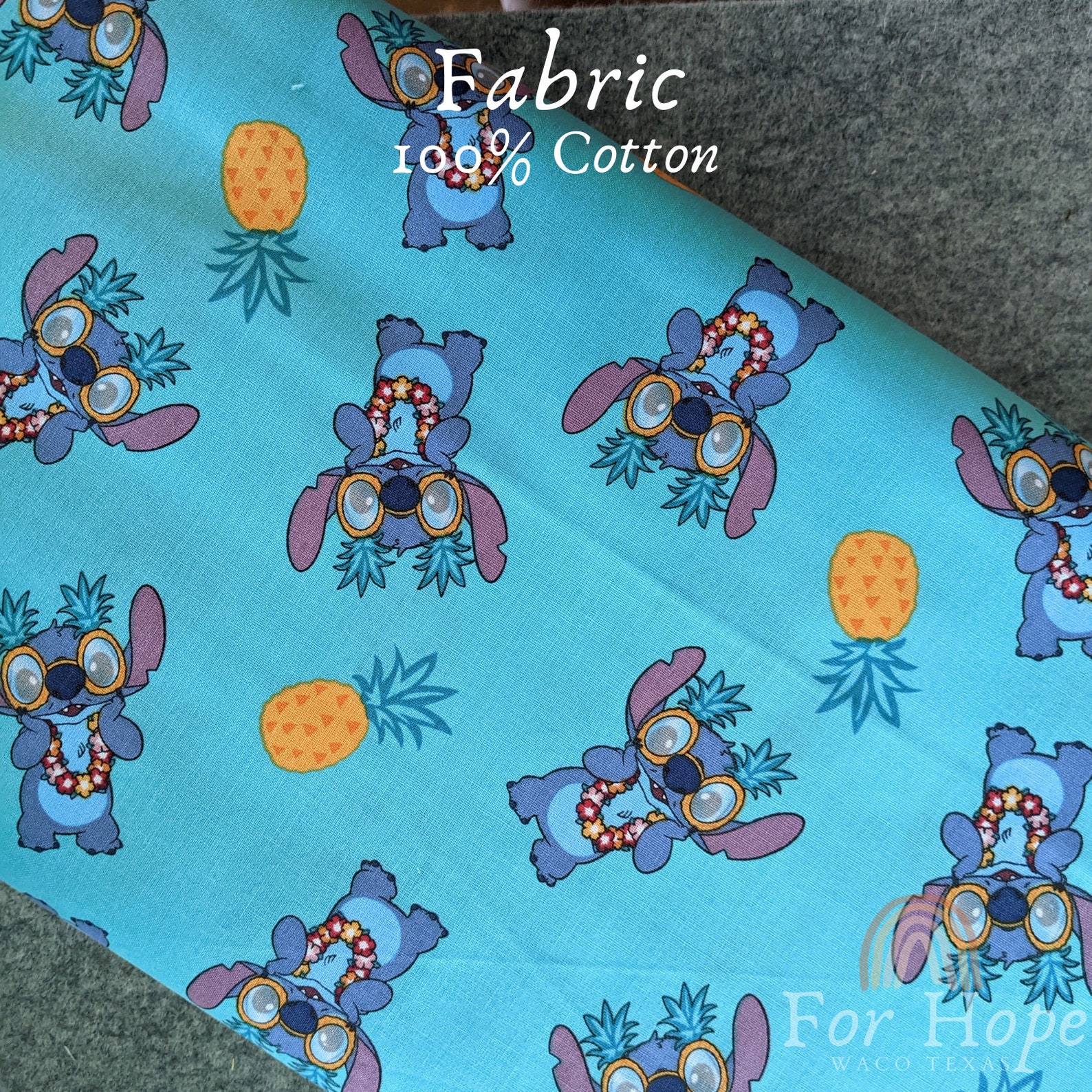 Disney LILO and STITCH Fabric 100 Percent Cotton Woven - Etsy