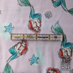 ARIEL Fabric MOANA Disney | Mermaid Licensed Character Fabric by the ...