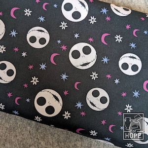 JACK & SALLY Fabric Springs Creative | Licensed Character by the Yard ...
