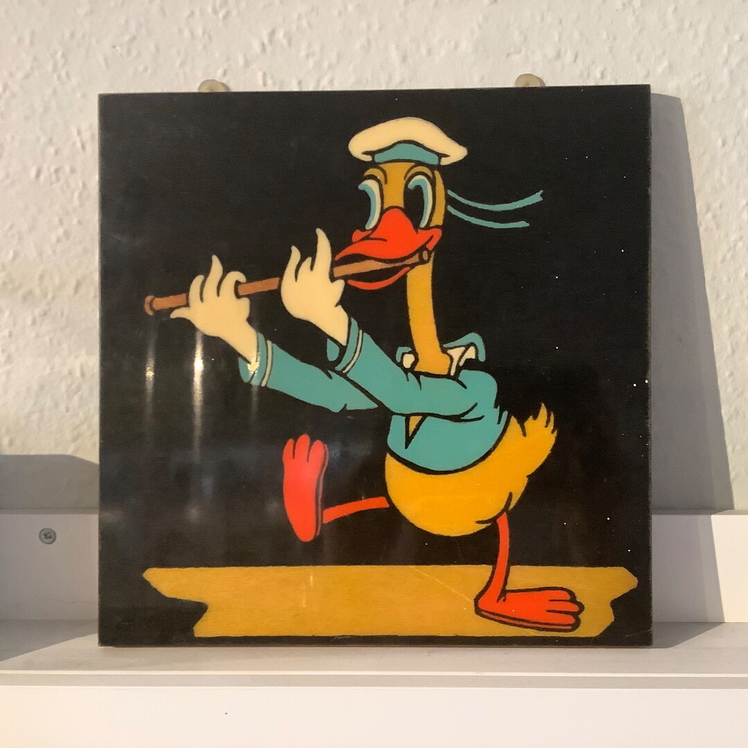 Rare Donald Duck Picture From Soviet Union C.1971 - Etsy