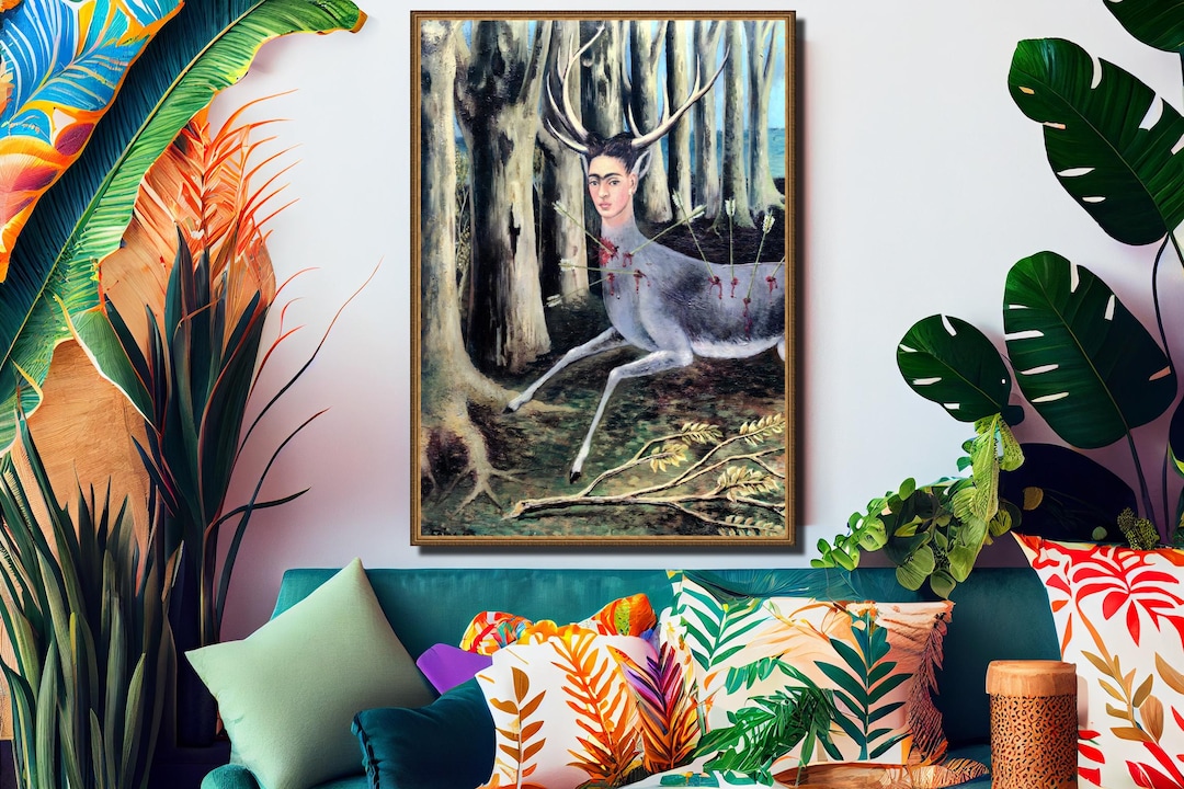 Frida Kahlo, the Wounded Deer, 1946, Museum-quality 250gsm Matte Paper ...