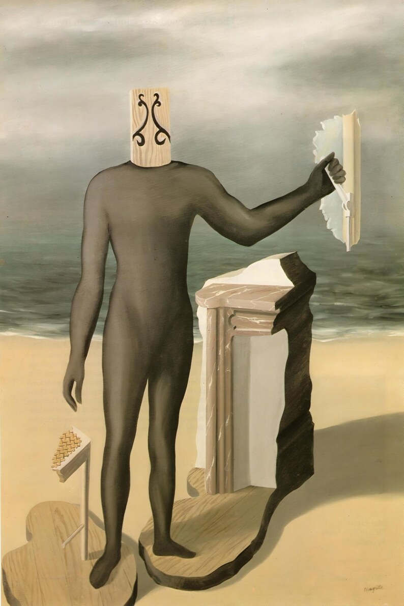 12 X René Magritte Postcards #1 – a Set of 12 Reproduction Art Postcard ...