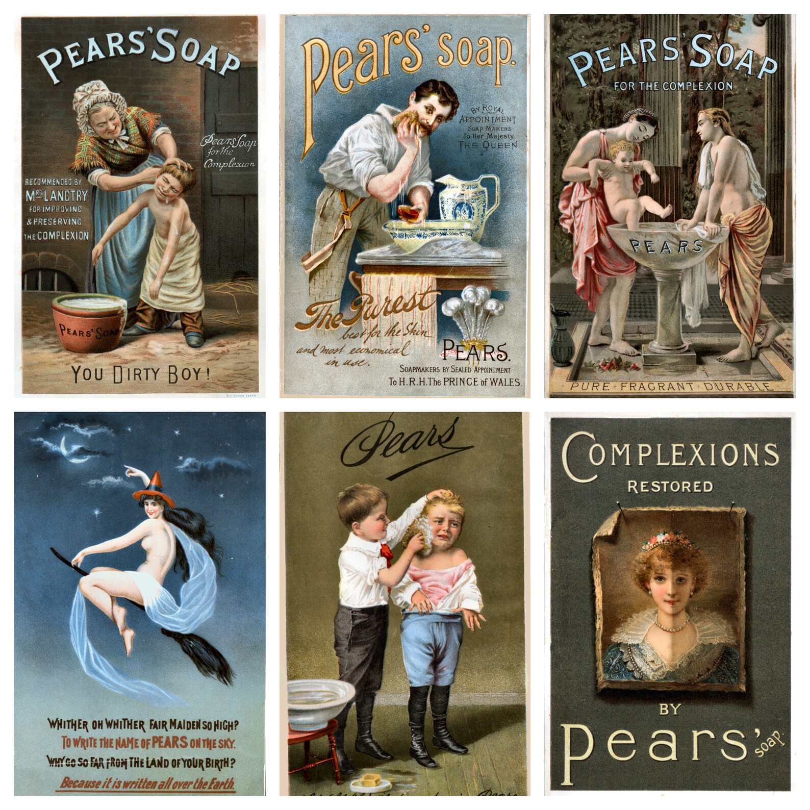 12 X Victorian Advertising Postcards a Collection of 12 | Etsy