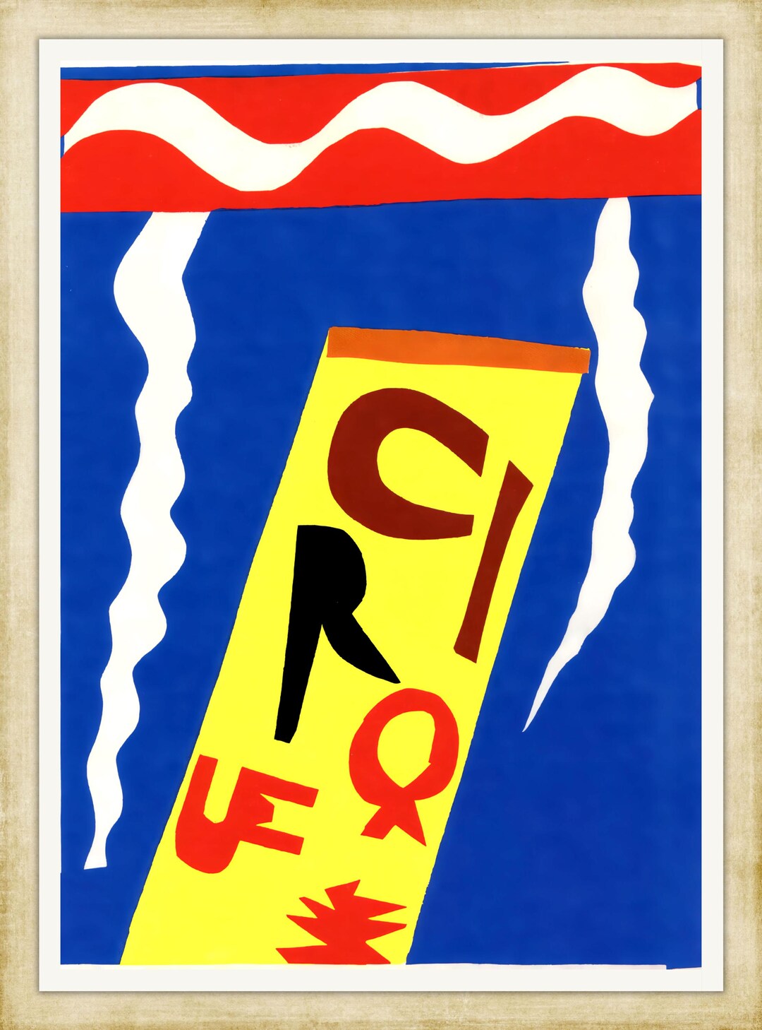 Henri Matisse, the Circus, 1946, A4 / A3 Reproduction Fine Art Print ...