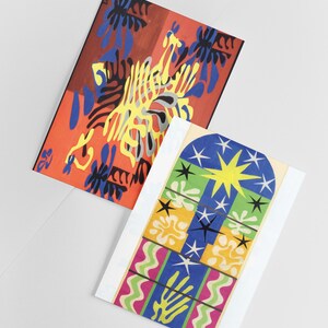 12 X Henri Matisse Postcards – a Set of 12 Reproduction Art Postcard ...