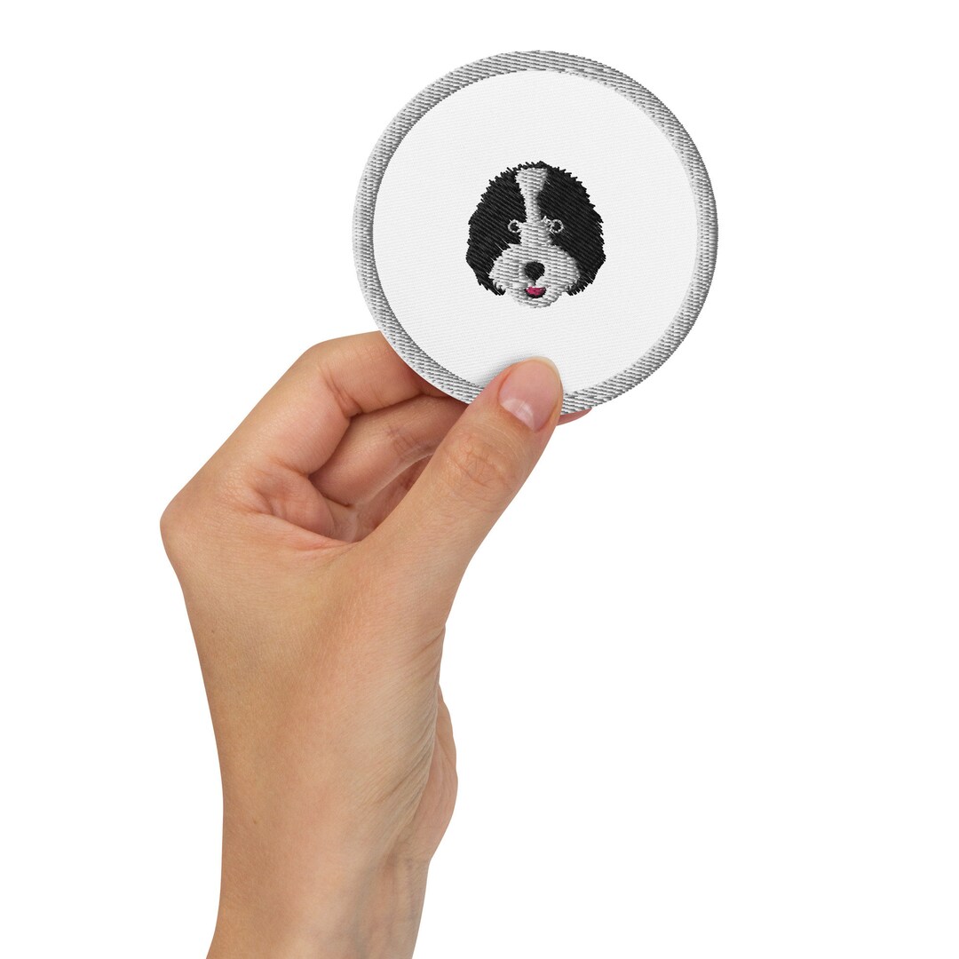 Sheepadoodle Patch, Embroidered Sheepadoodle Patch, Sheepadoodle Gifts ...