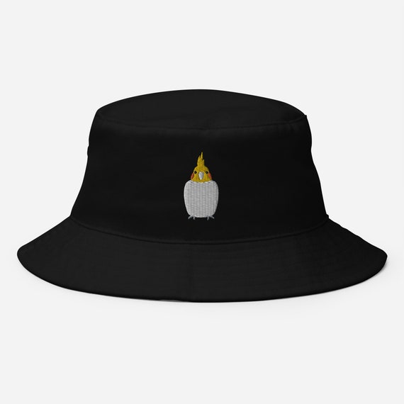 Cockatiel Bucket Hat Embroidered Unisex Hat Cockatiel Gift - Etsy