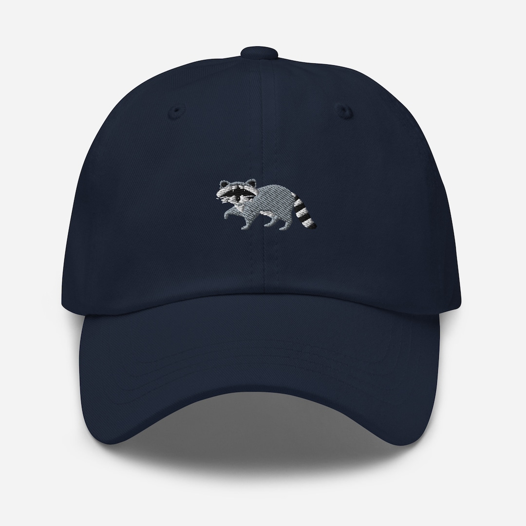 Raccoon Hat, Embroidered Raccoon Hat, Raccoon Lover Gift, Raccoon Hats ...
