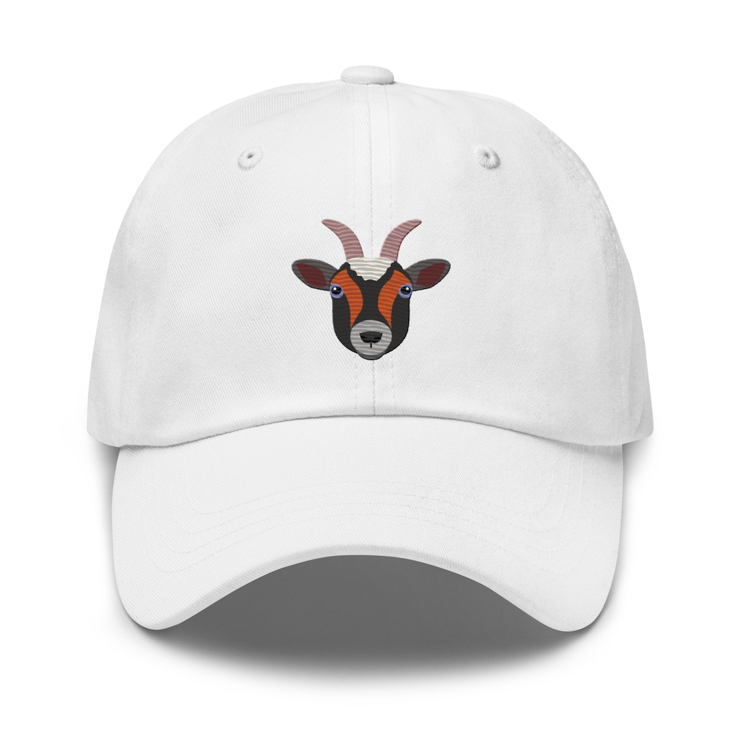 Pigmy Goat Hat, Embroidered Unisex Baseball Hat, Pigmy Goat Gifts, Full ...