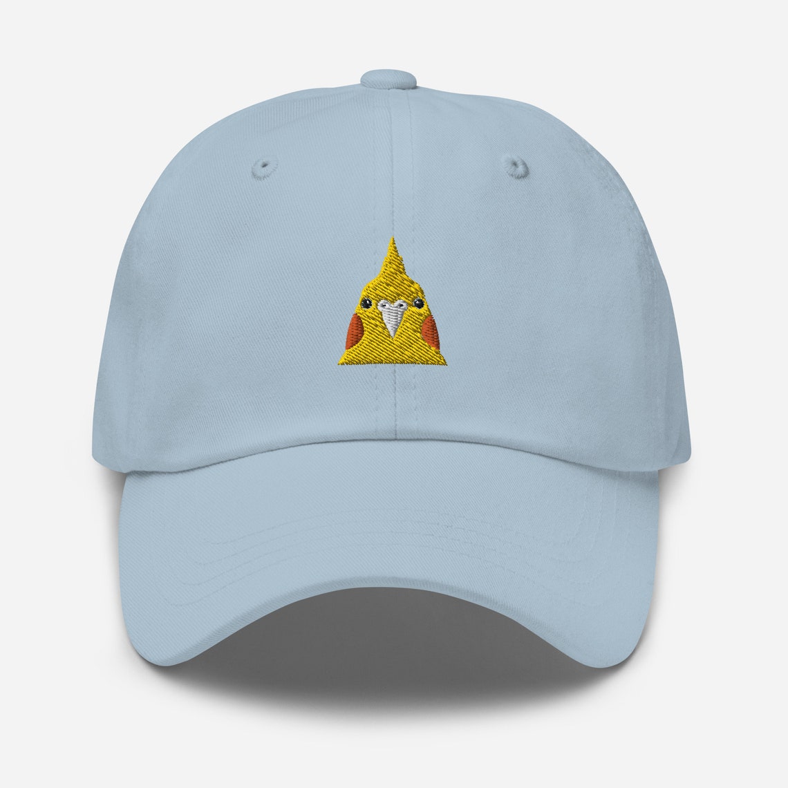 Cockatiel Hat Embroidered Cockatiel Bust Unisex Hat - Etsy
