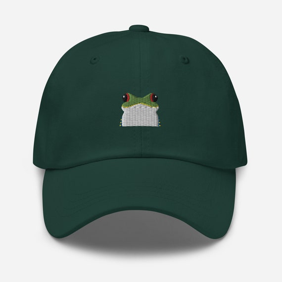 Funny Frog Hat Frog Hat Adult Embroidered Frog Hat Frog - Etsy