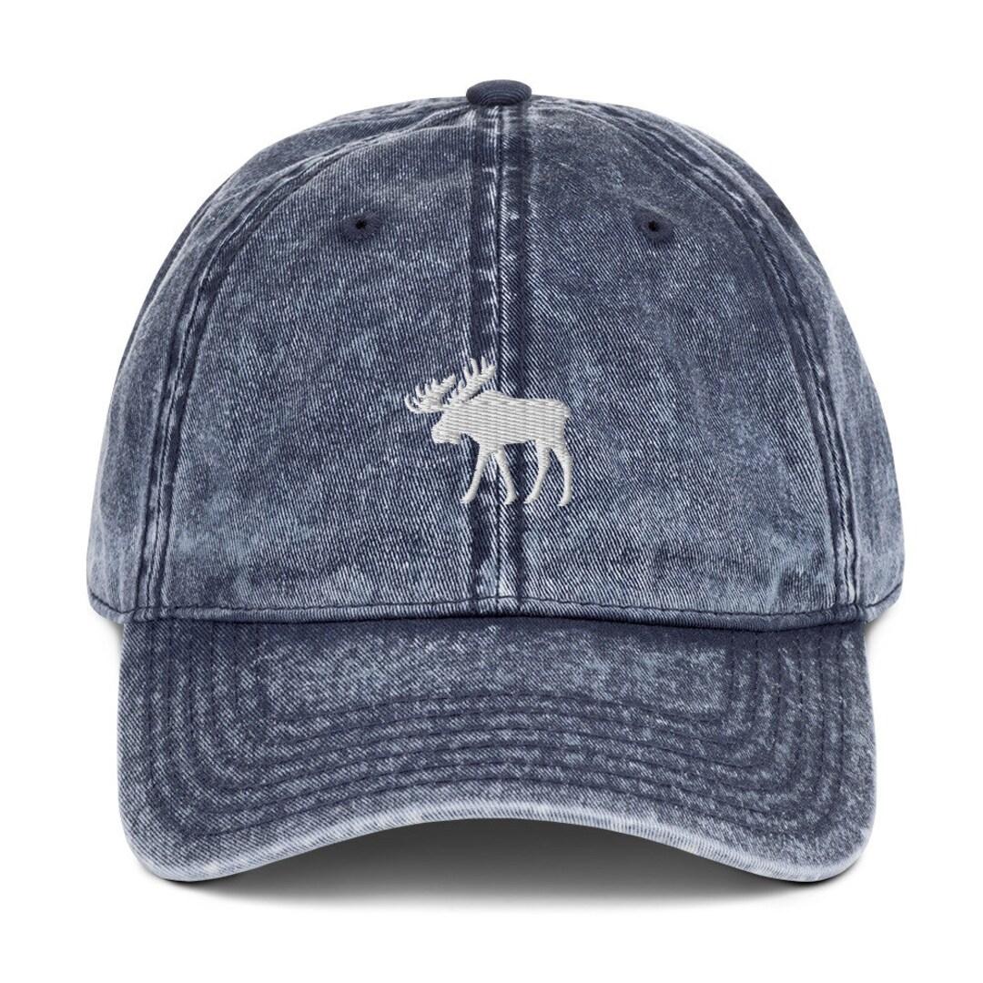 Moose Hat Embroidered Moose Hat Moose Hats For Adults For Men Women