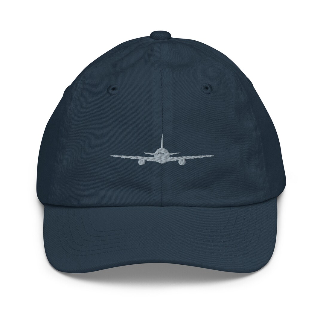 Airplane Kids Hat, Embroidered Youth Baseball Cap, Airplane Gifts ...