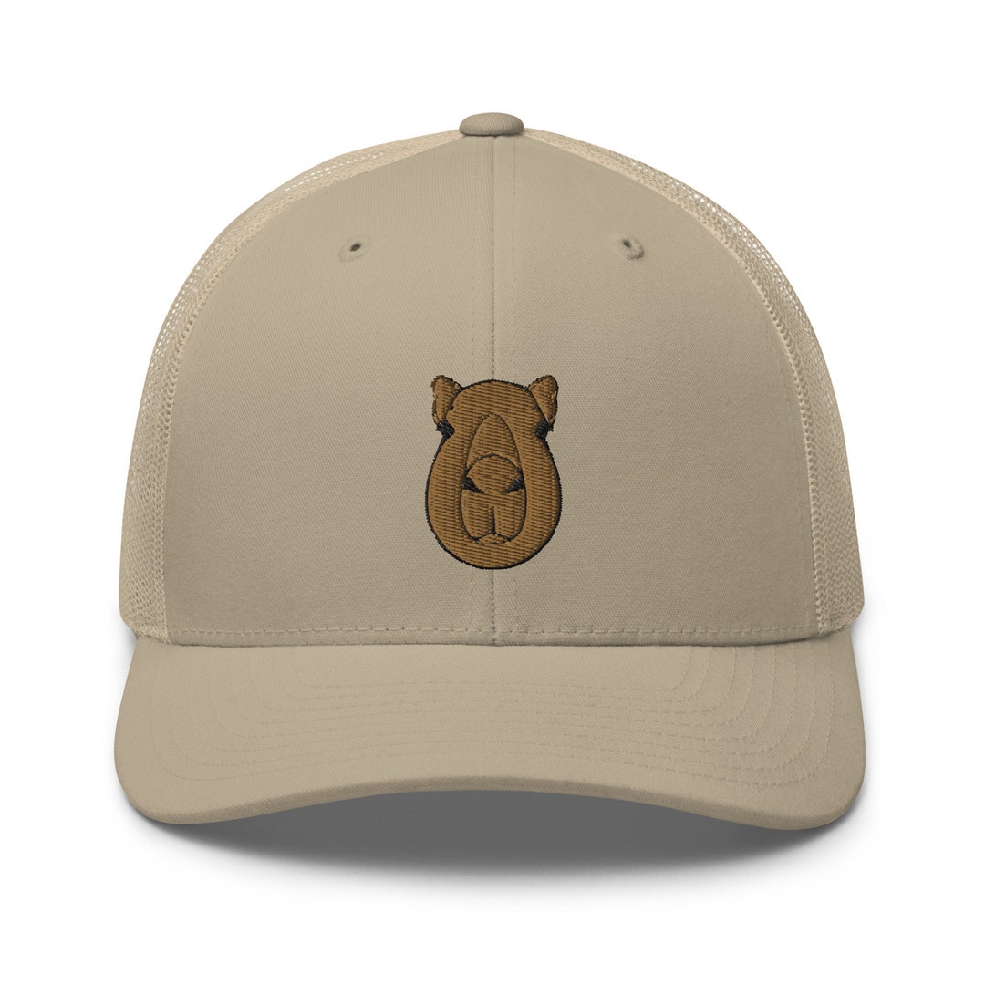 Capybara Trucker Hat, Capybara Hat, Embroidered Trucker Cap, Capybara ...