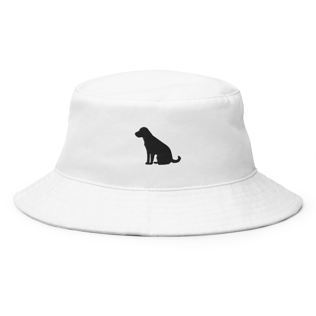 Black Labrador Retriever Hat, Lab Hat, Design 2, Lab Sitting, Lab Mom ...
