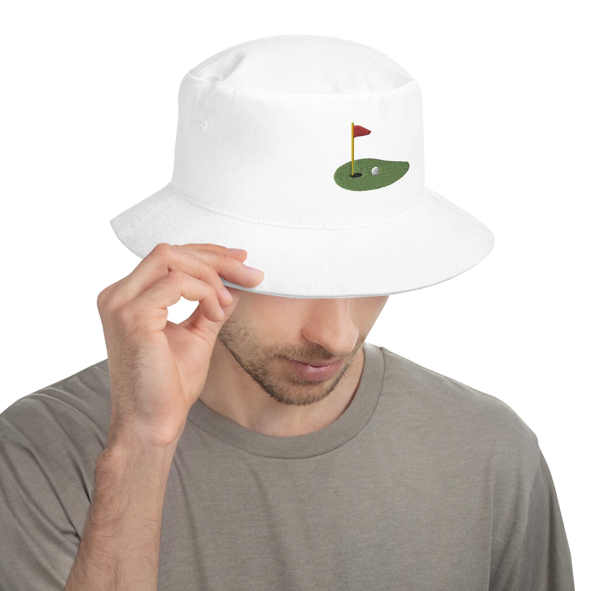 Golf Bucket Hat, Golf Hat, Embroidered Unisex Bucket Hat, Golf Gifts ...
