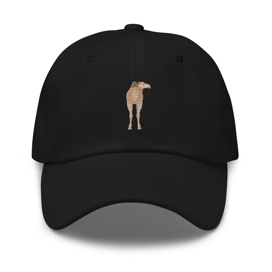 Dromedary Camel Hat, Full Color Embroidered Unisex Baseball Hat, for ...
