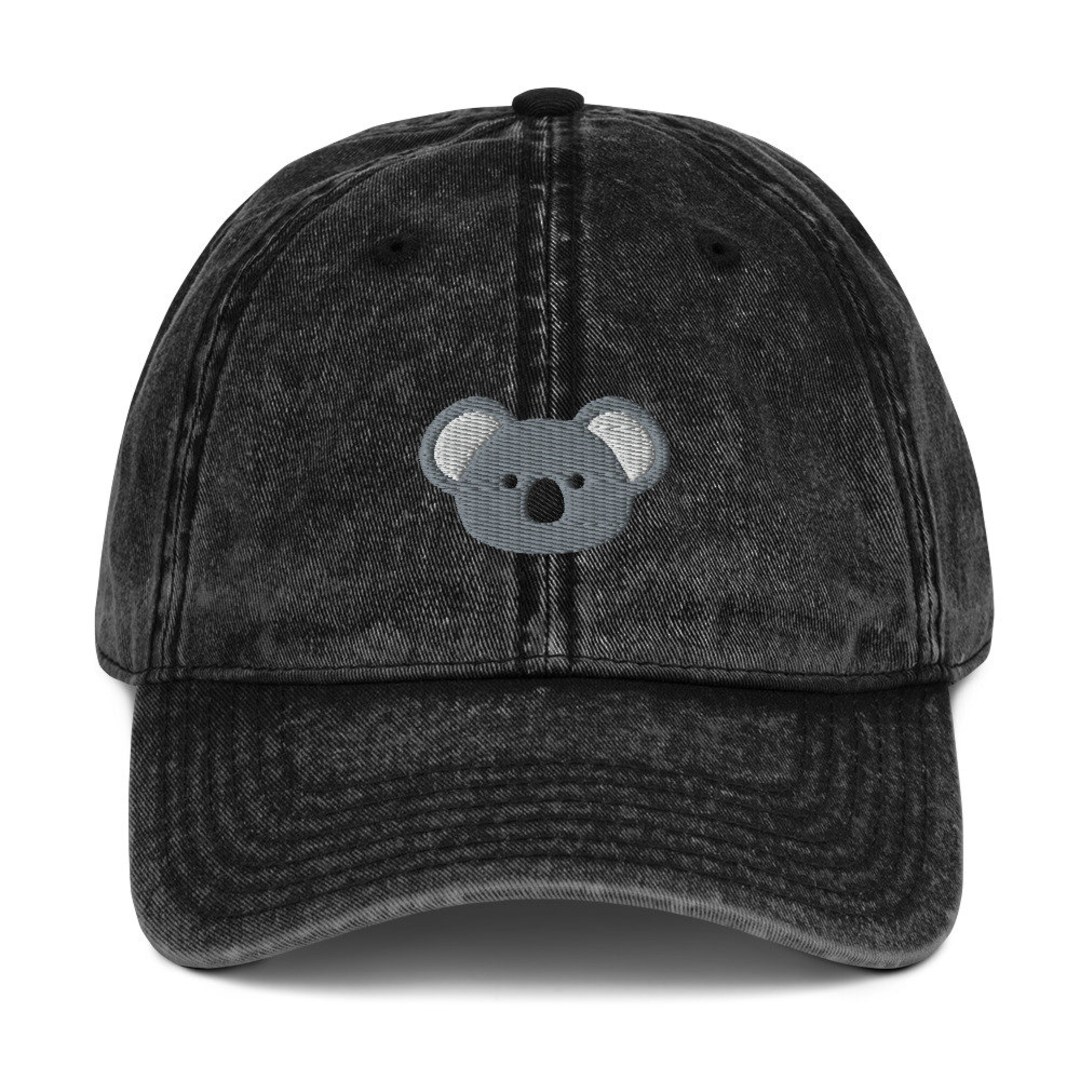 Koala Hat, Embroidered Vintage Hat Adult, Koala Hats for Men, for Women ...