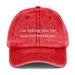 I'm Billing You for This Conversation Hat, Embroidered Vintage Hat ...