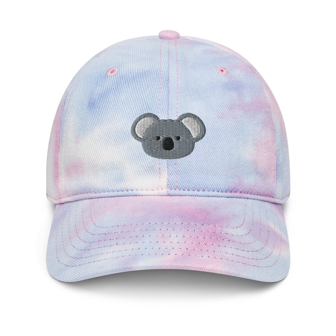 Koala Hat, Embroidered Tie Dye Hat Adult, Koala Hats for Men, for Women ...