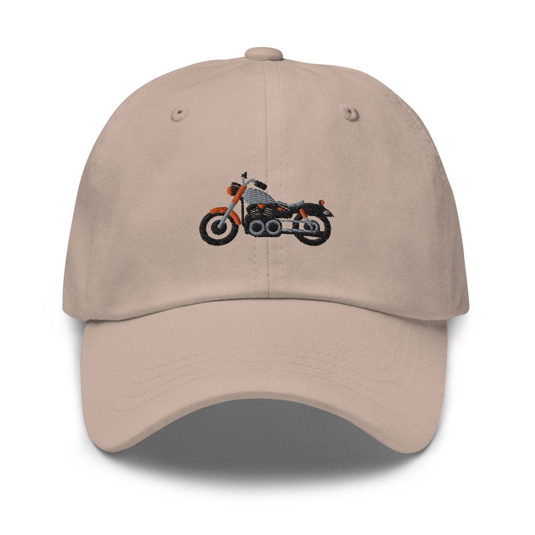 Motorcycle Hats for Men, Motorcycle Hats and Caps, Embroidered Unisex ...